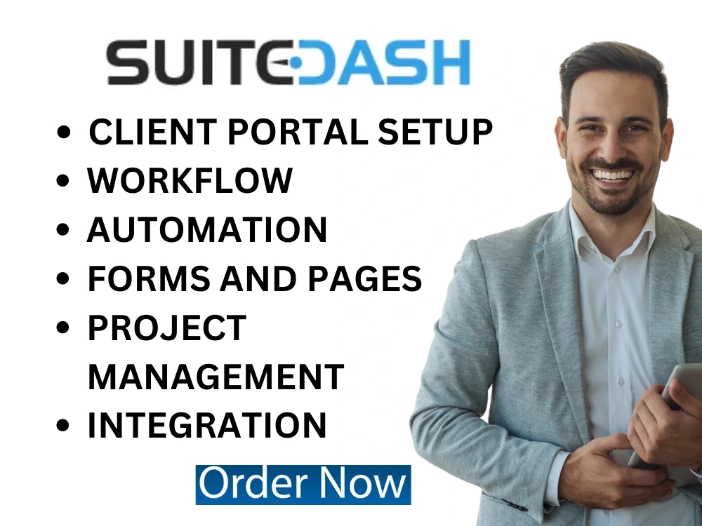 A suitedash task client portal workflow on suitedash and task management | Upwork