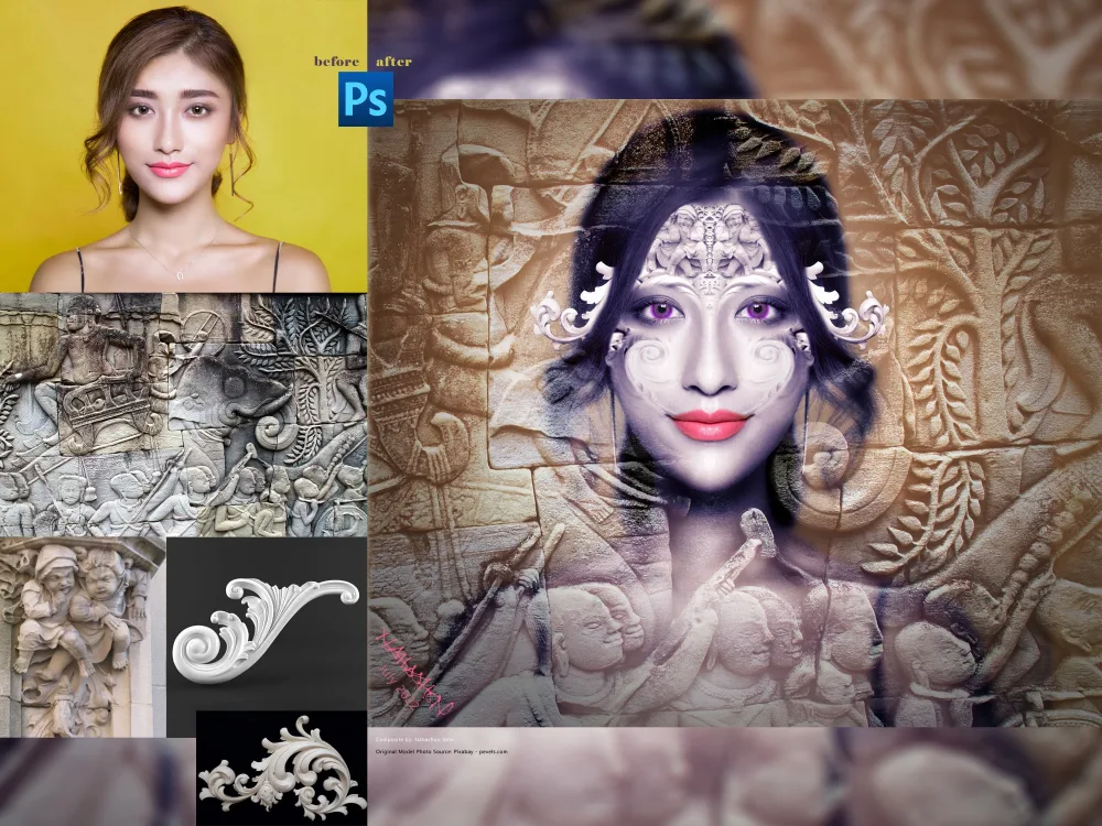 An immaculate, graceful, and realistic photo composite | Upwork