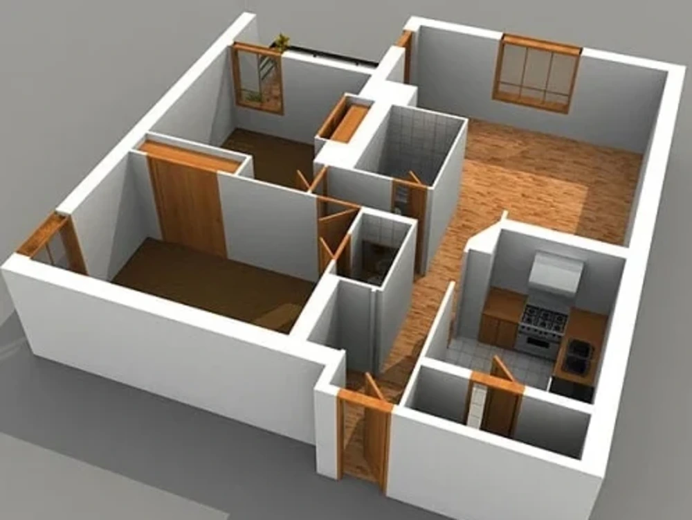 An Amazing 2D Model & Architectural Layout | Upwork