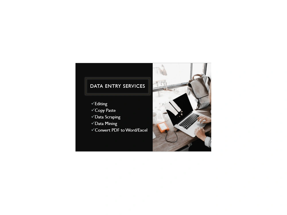 Accurate and High-Quality Data Entry Services | PDF to MS word/Excel | Upwork