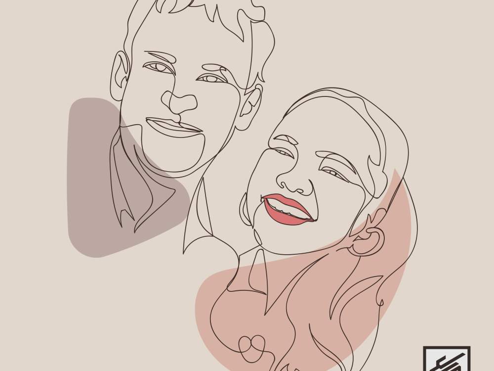 A line art illustration | Upwork