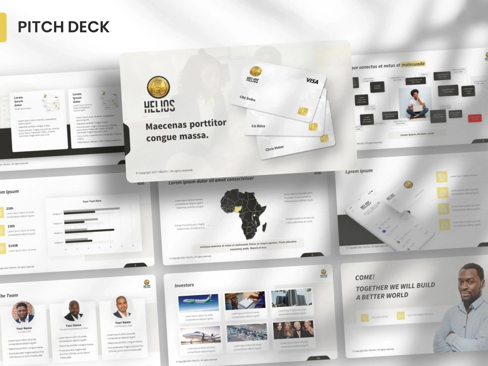Professional pitch deck design within 24 hours | Upwork