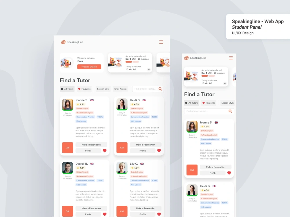 Responsive website and mobile app UI/UX design in Figma | Upwork