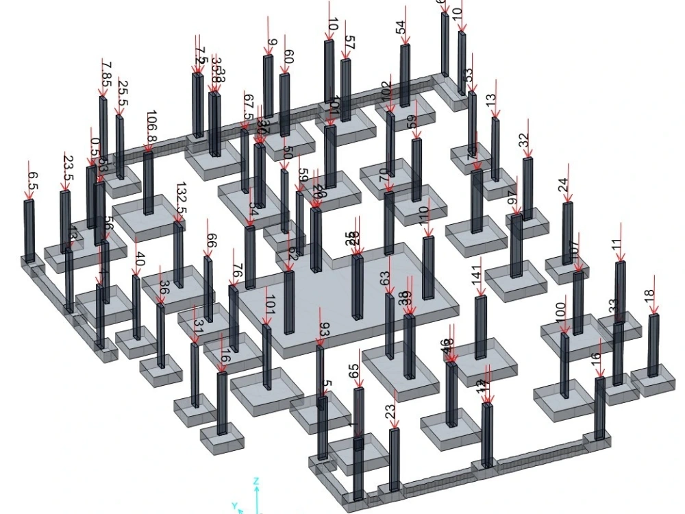 A Professional Building modeling on ETABS | Upwork