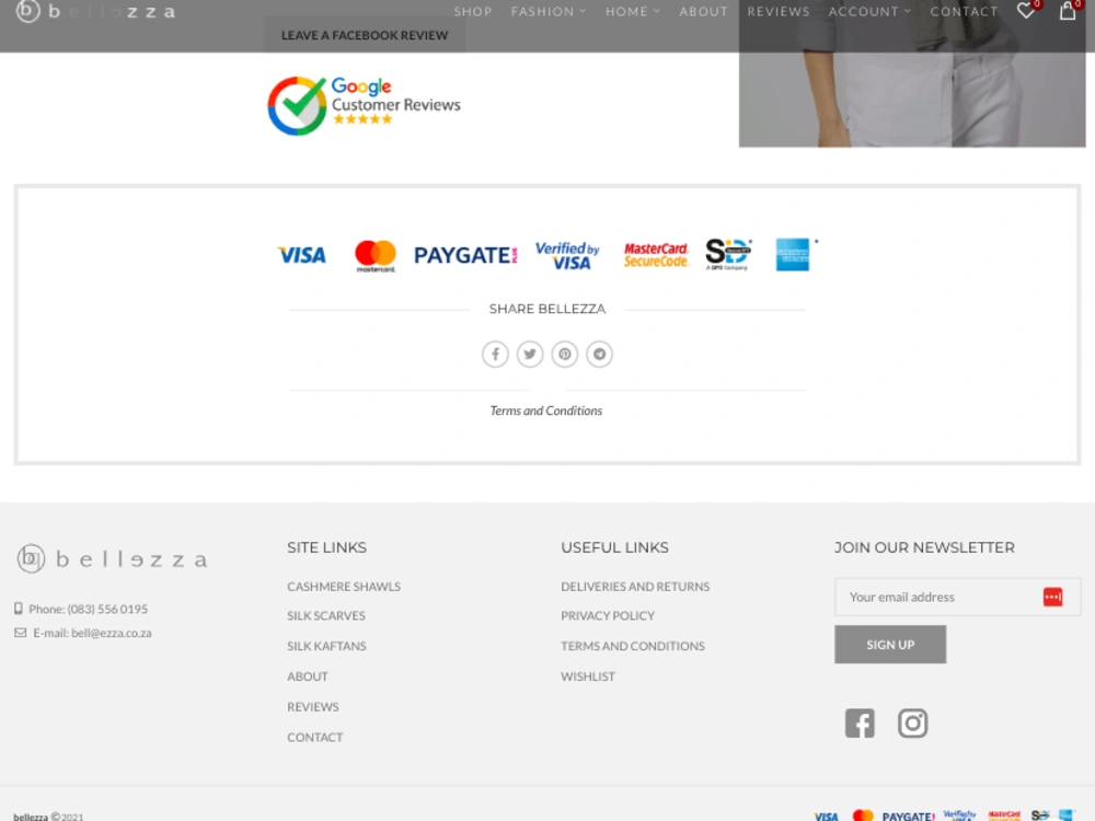 A custom-coded website. Elegant design, fully responsive, SEO optimised ...