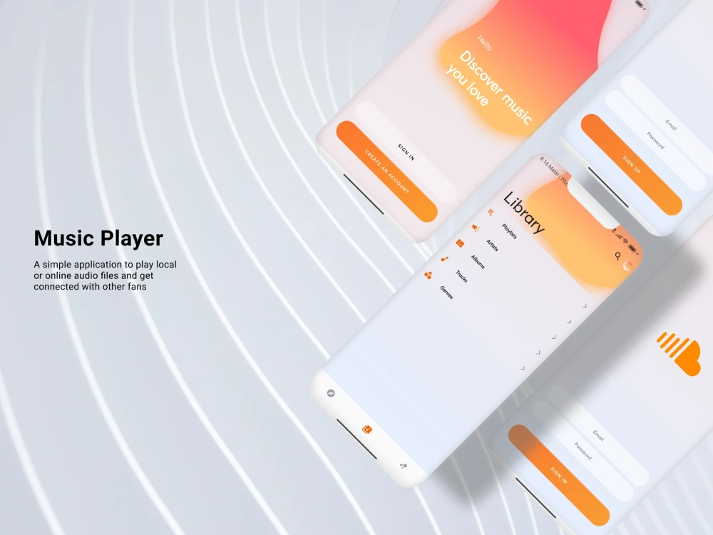 A hybrid flutter application for android and ios | Upwork