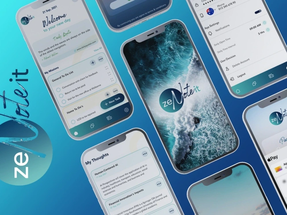Modern, Responsive UI/UX design for your Mobile app | Figma | Adobe XD. | Upwork