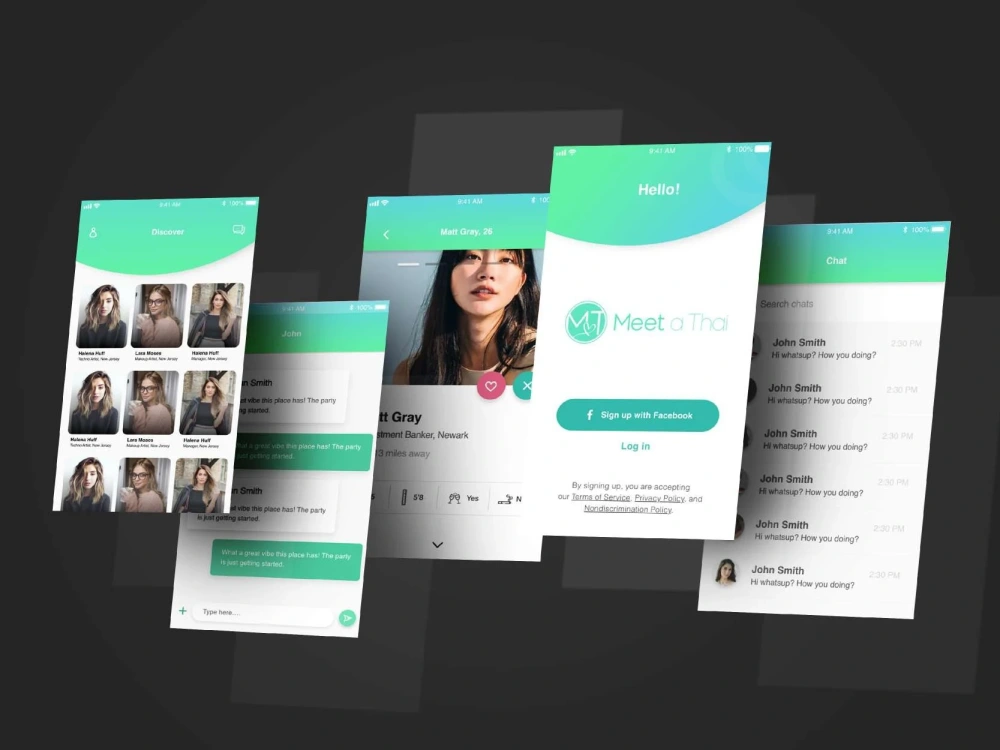Modern, Responsive UI/UX design for your Mobile app | Figma | Adobe XD. | Upwork