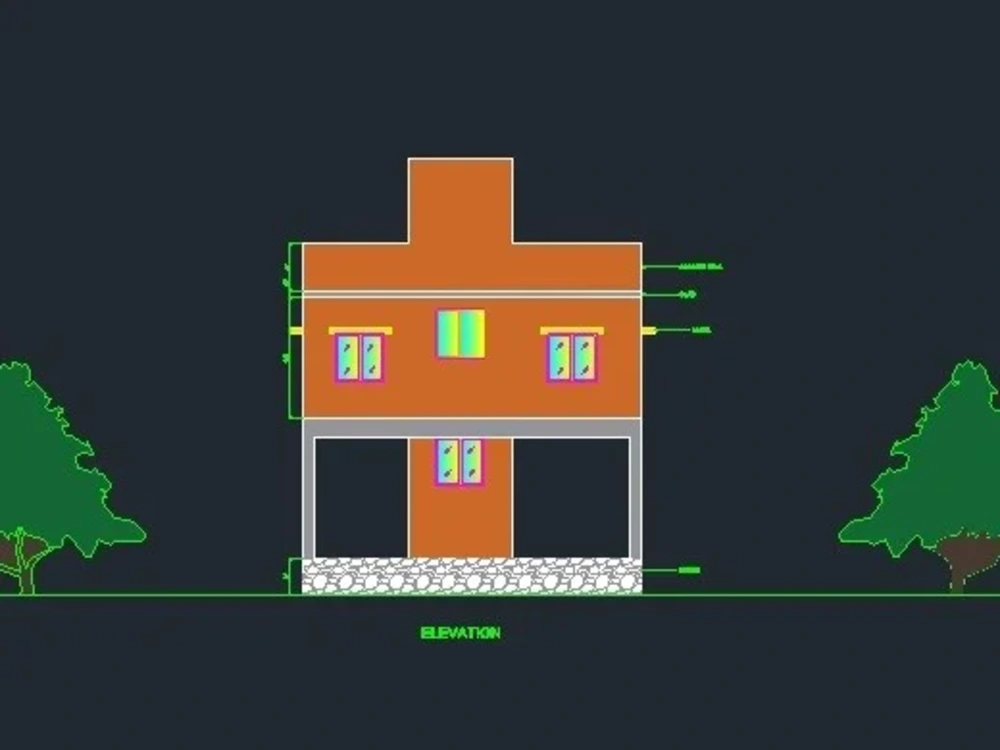 A proper 2D Detailed plan with different layers and 3D Renderings. | Upwork
