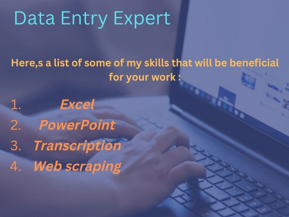 Data entry operator opportunity | Upwork