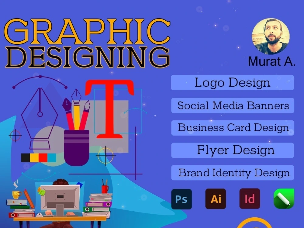 A dedicated, motivated, visionary personal graphic designer | Upwork