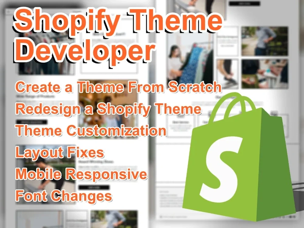 Custom Shopify Theme Theme Customization Bugs Fixes Upwork