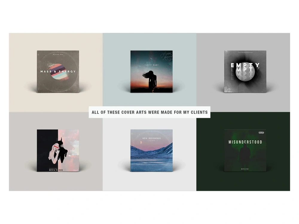 Professionally designed album cover art or music artwork | Upwork