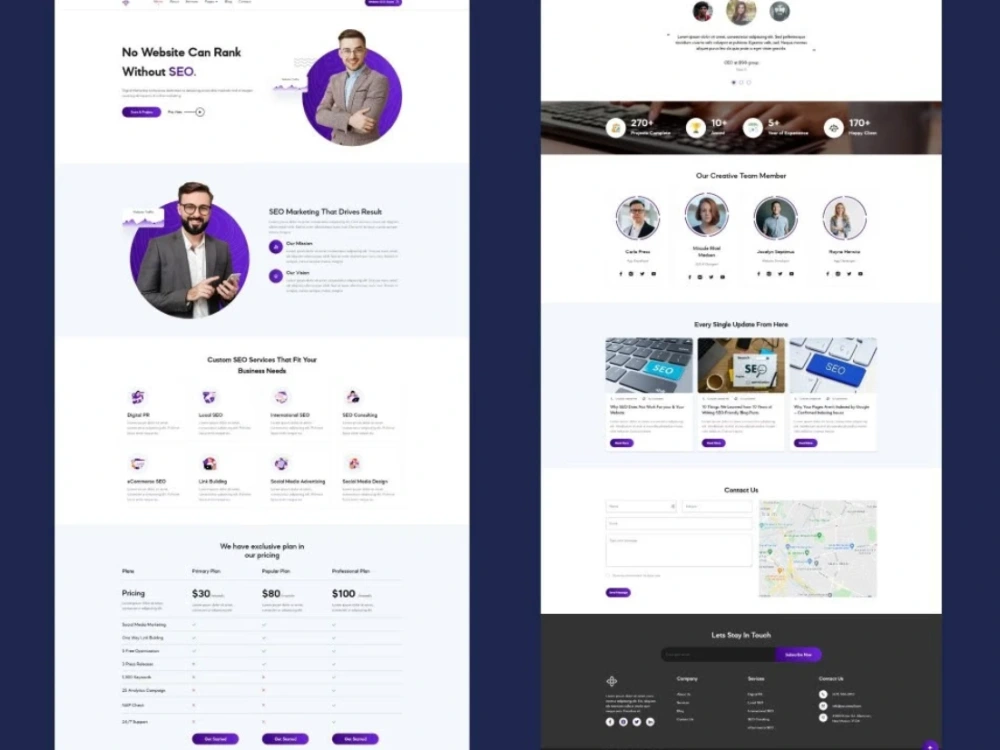 Website Landing Page-Web App Landing Page-Responsive Landing Page-HTML-CSS | Upwork