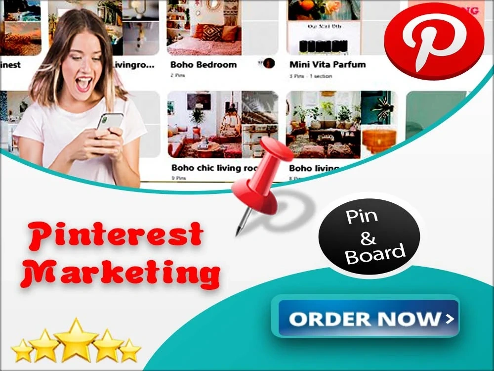 100 boards & 1000 pins as a Pinterest marketing Expert|Pinterest SEO ...