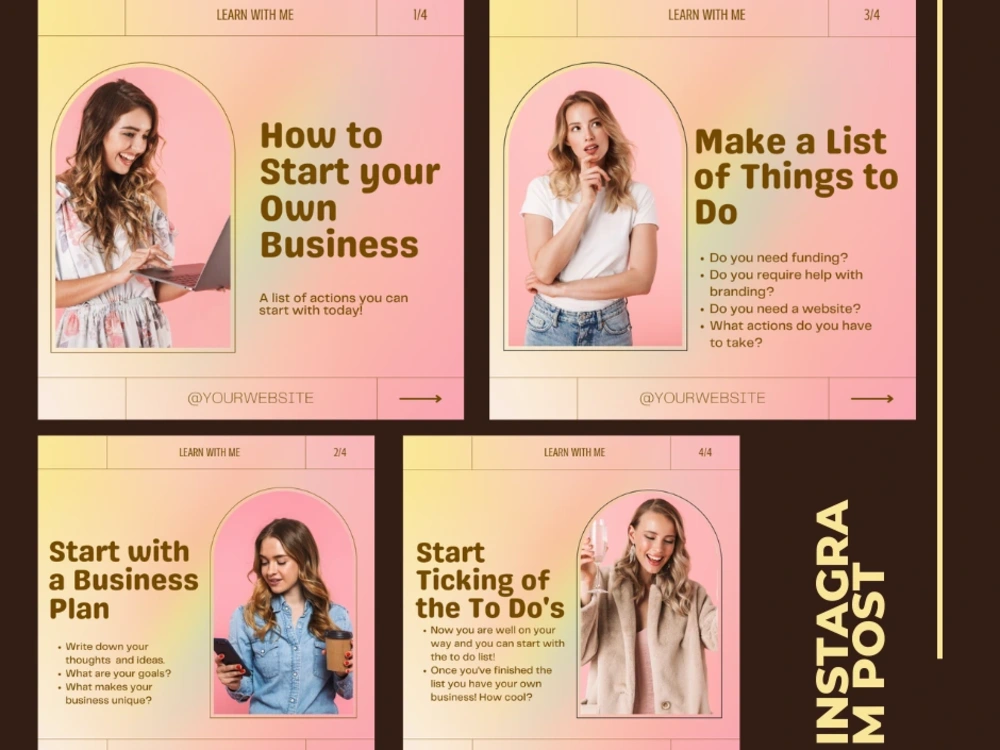 Eye catching Social Media Post Design for your Business | Upwork