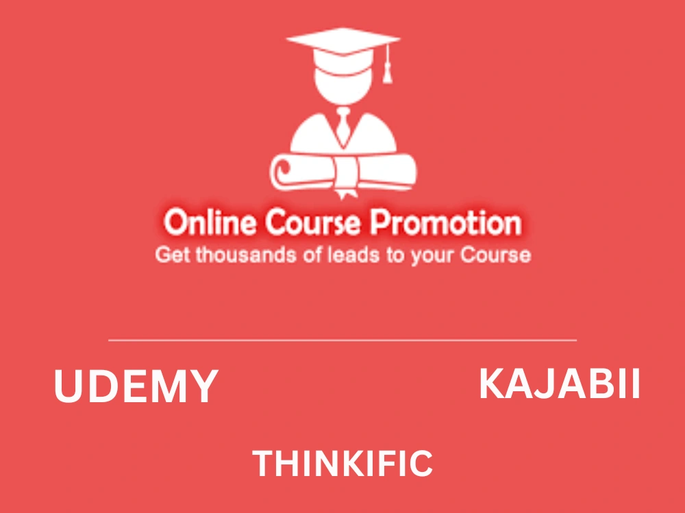Landing page and online udemy course promotion to 300k active students ...