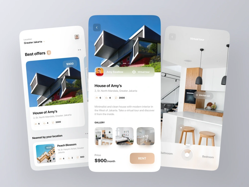 A fully developed, quality luxurious home rental app, home rental | Upwork