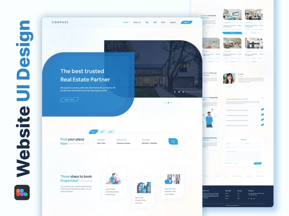 Website UI Design, Landing Page Design, UI/UX Design | Upwork