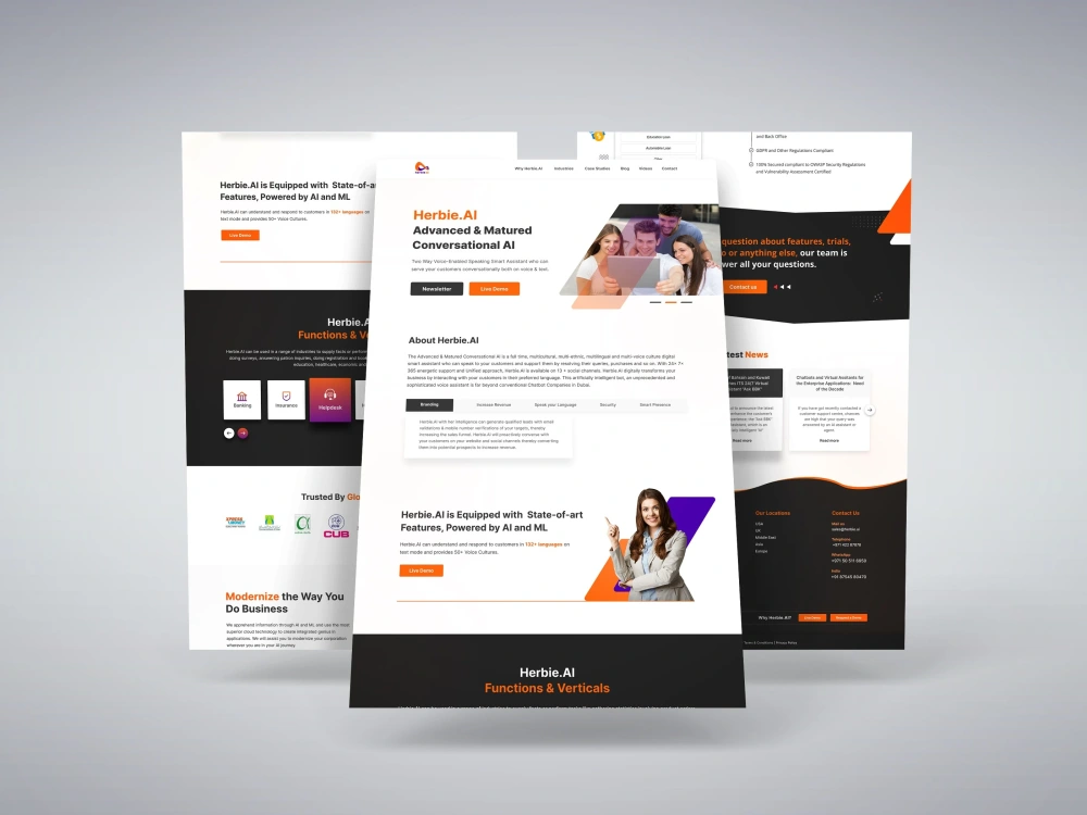 Website UI Design, Landing Page Design, UI/UX Design | Upwork
