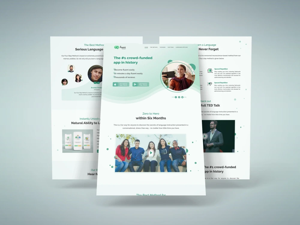 Website UI Design, Landing Page Design, UI/UX Design | Upwork