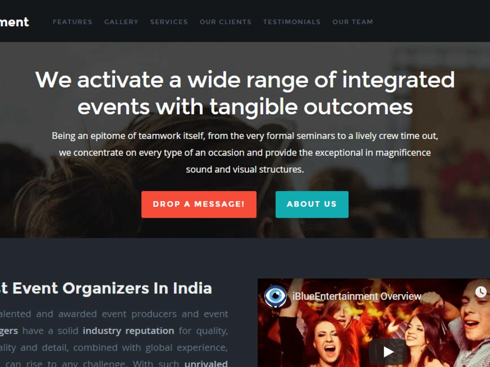 Professional laravel website with admin dashboard | Upwork