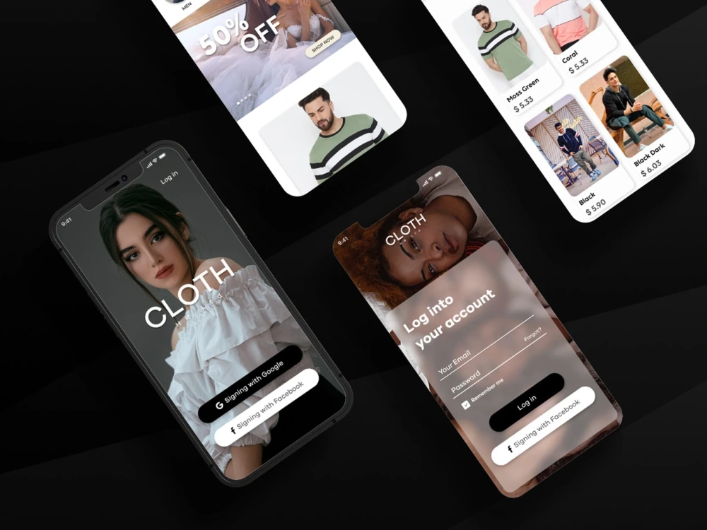 Creative mobile app UI/ UX design in xd, PSD, and Figma. | Upwork