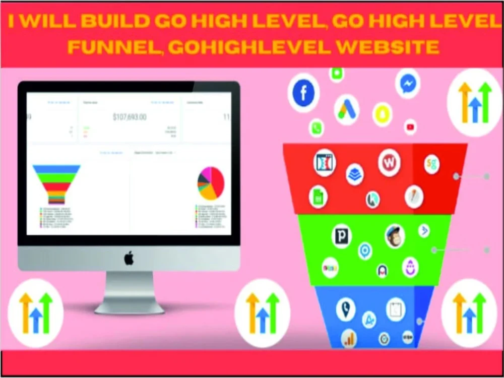 A responsive and professional Go high level landing page | Upwork