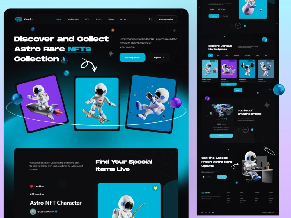 Responsive website UI UX design in figma | Upwork