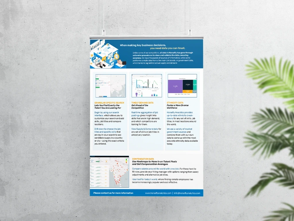 A creative & professionally designed business one pager, flyer, or ...