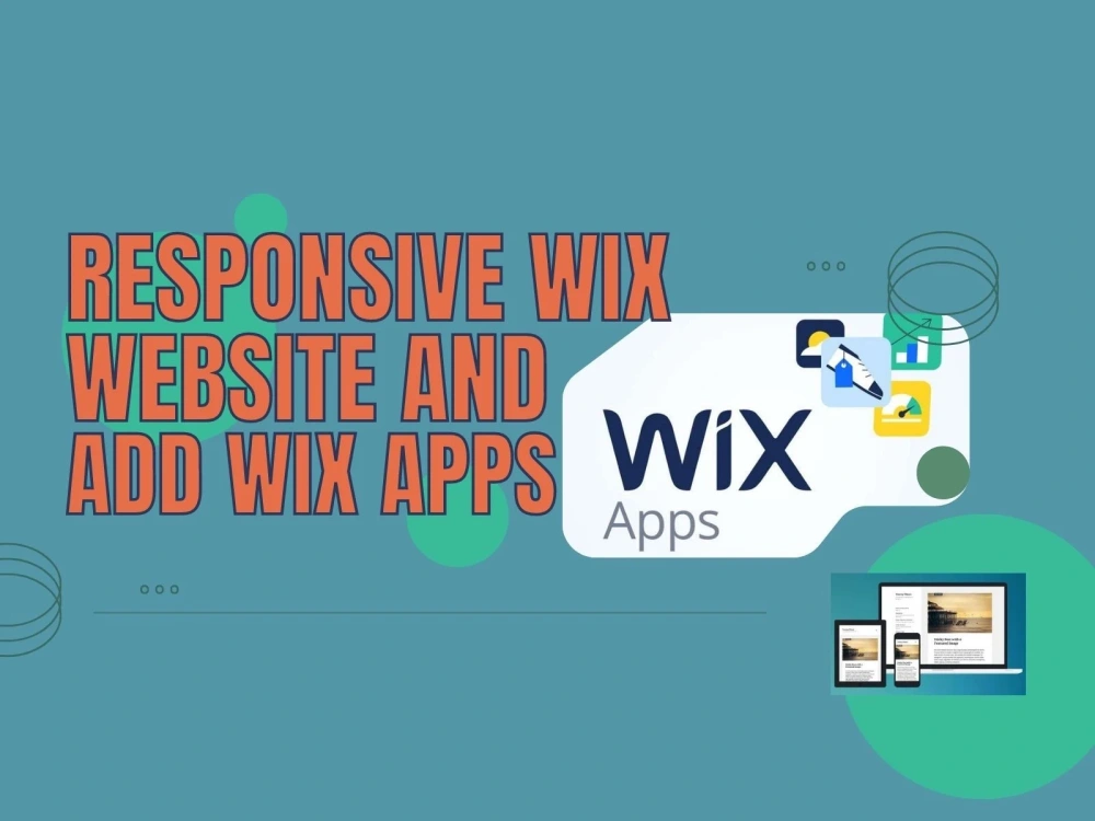 A responsive design Wix website and Wix Apps add | Upwork