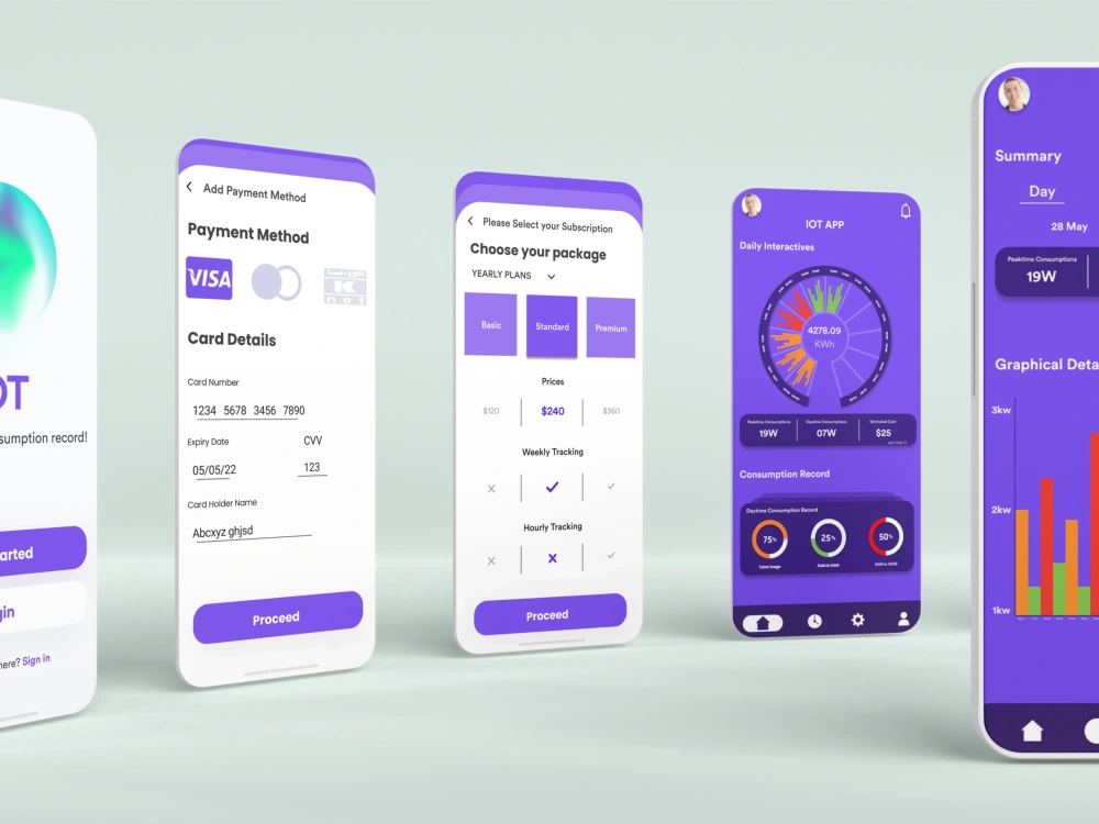 An awesome mobile app design and website design | Upwork