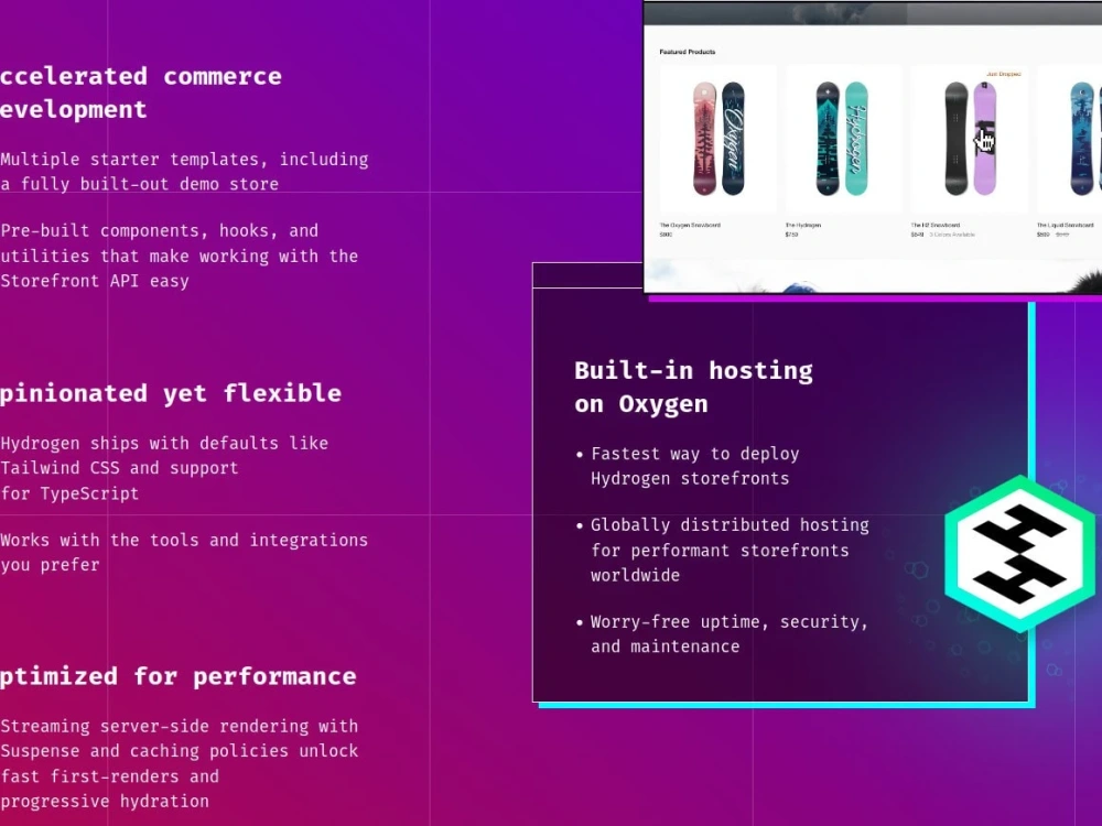 Hydrogen shopify headless frontend custom theme | Upwork