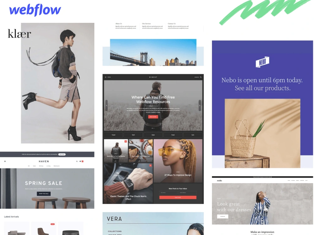 Modern Responsive Webflow website design and development | Figma to Webflow | Upwork