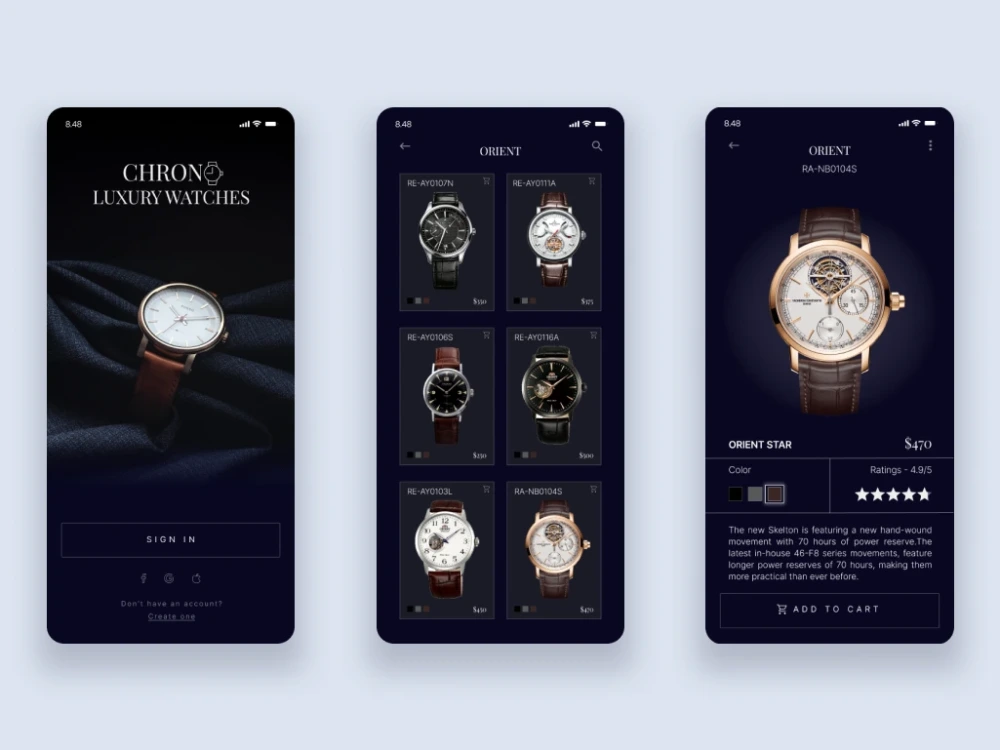 A professional mobile app UI design in figma for android and ios | Upwork