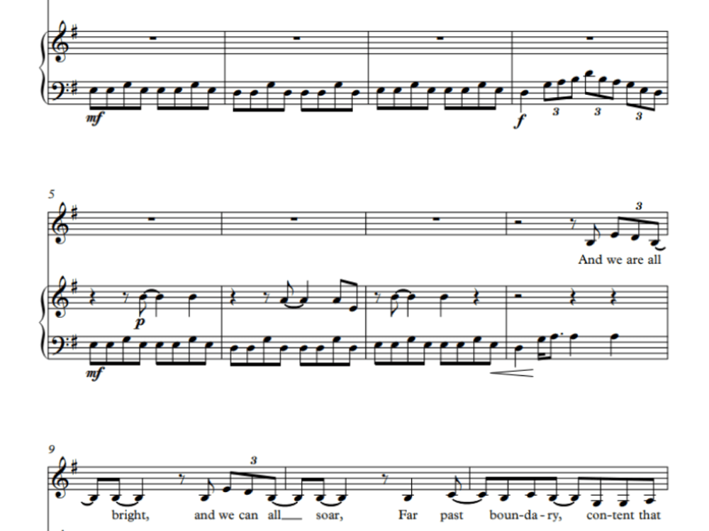 A professional transcription of your music | Upwork