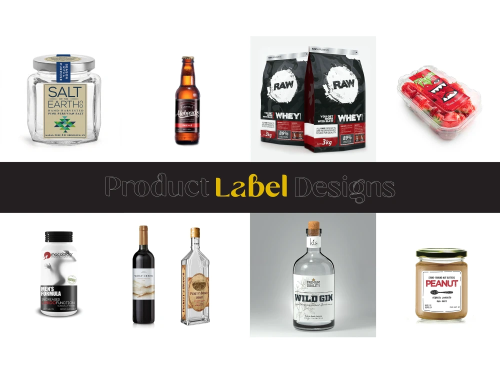 Amazing product label design | Upwork