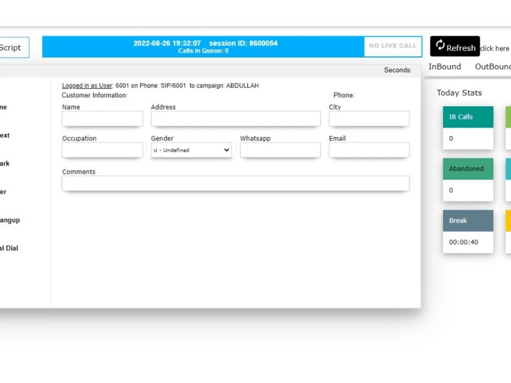 A Customize Dialer for your business that help to monitor your Agent ...