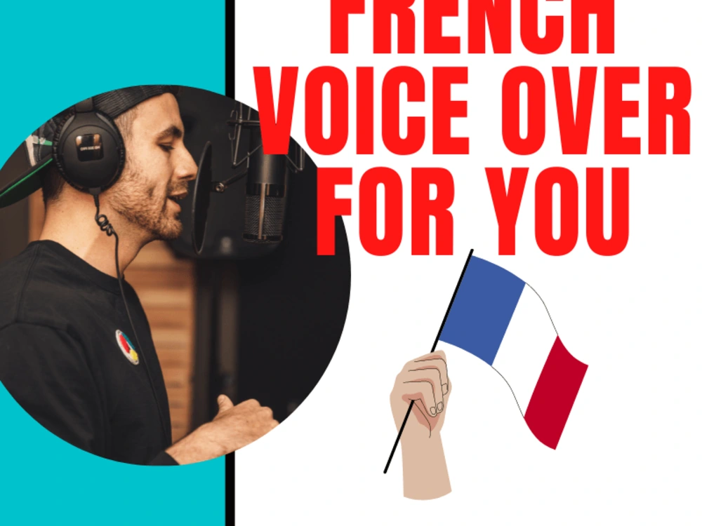 A professional voice over in French for your video / presentation | Upwork