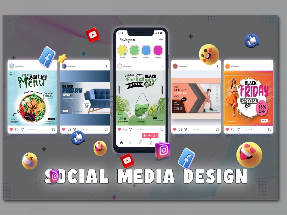 Eye-catchy social media ads and post design. | Upwork