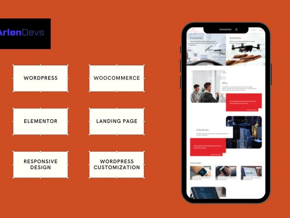 A fantastic landing page (WordPress, Woocommerce, Elementor, HTML-CSS) | Upwork