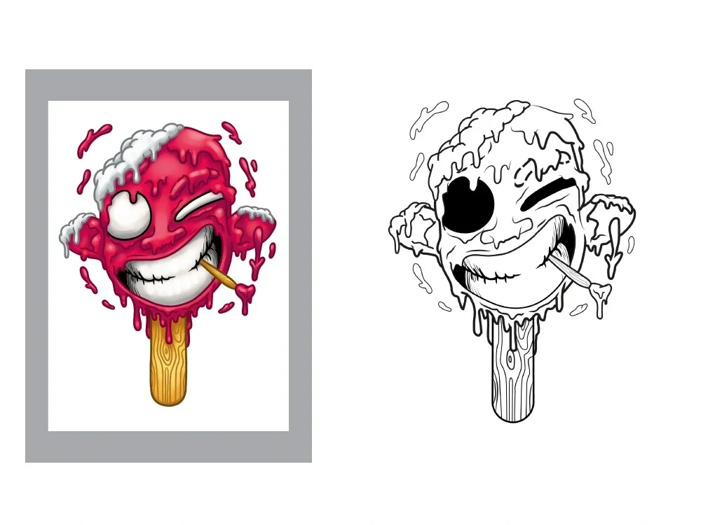 An amazing line art drawing in vector for your content in the business ...