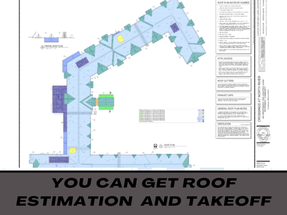 Precise takeoffs and roof estimation. | Upwork
