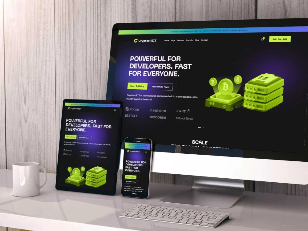 A responsive website UI/UX design, web UI / landing page UI design in Figma | Upwork