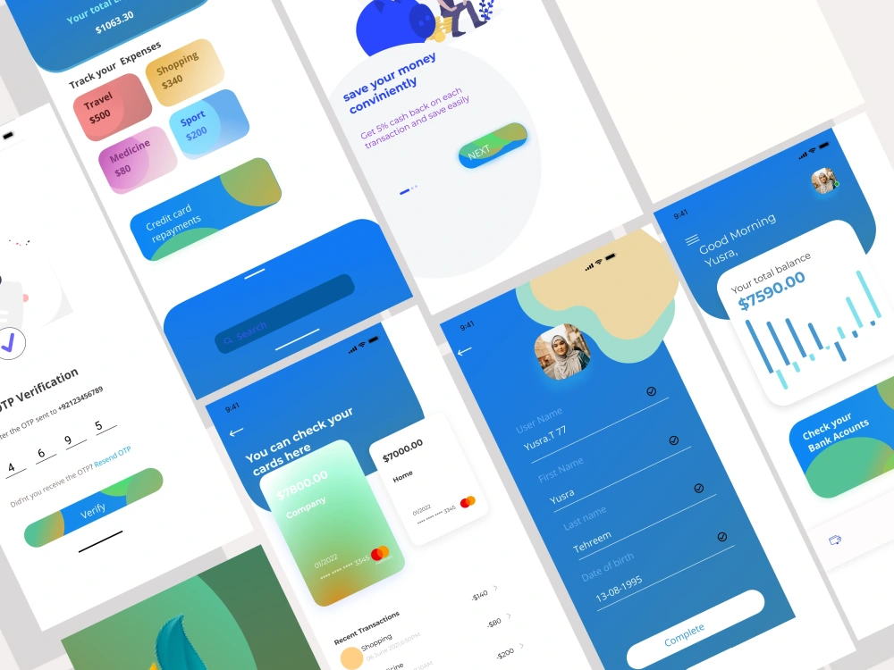 Professional Dashboard and Web app UI/UX Design | Upwork