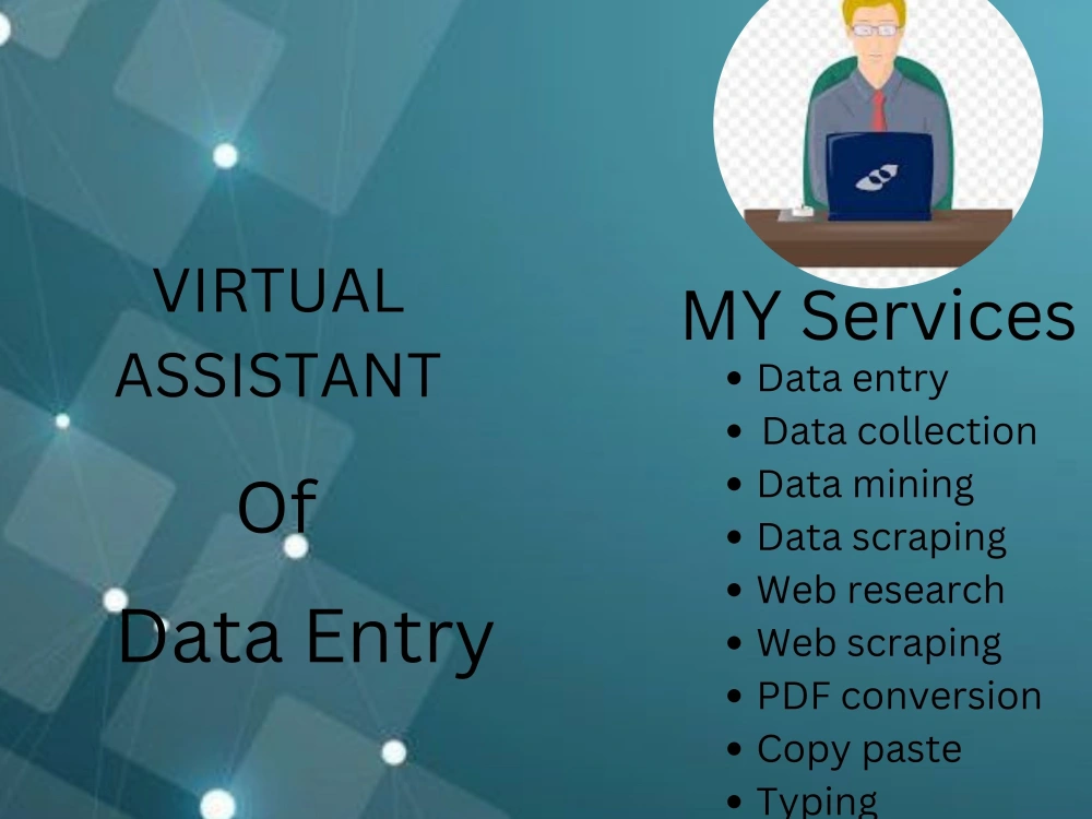 Data entry, web research, typing, copy-paste, web scraping and data mining. | Upwork
