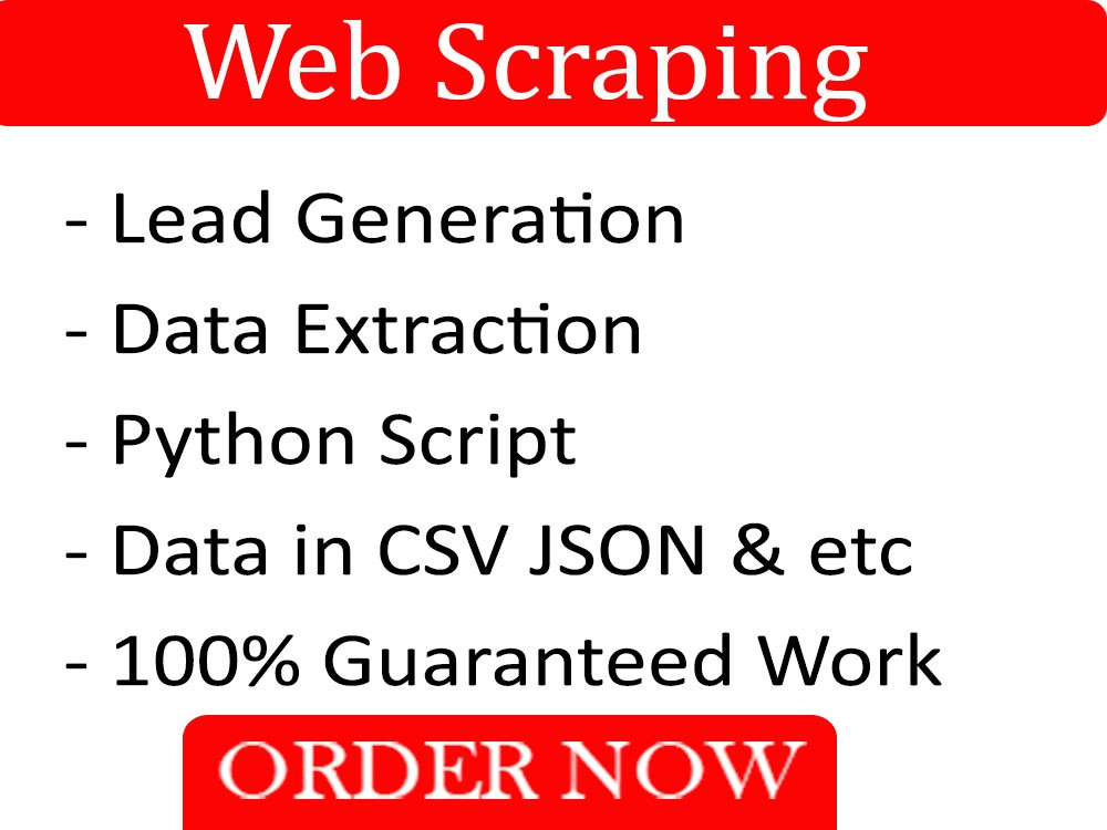 Scrape data from any website and format | Upwork