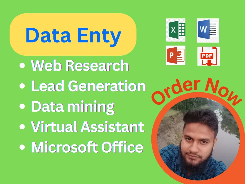 A perfect data entry, web reseach and data mining. | Upwork