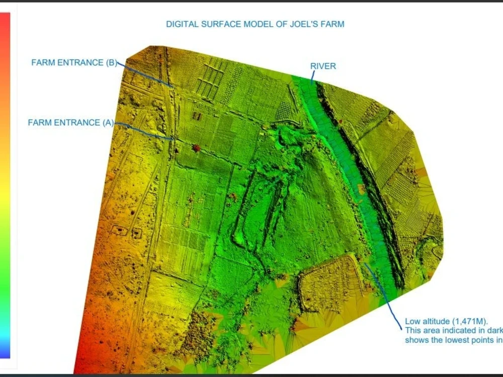 A high-resolution map with data for your photogrammetry project | Upwork