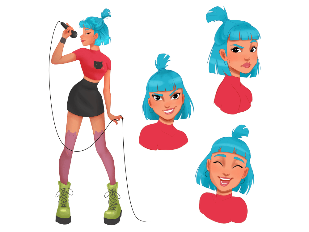 Unique 2D characters for your games and animations | Upwork